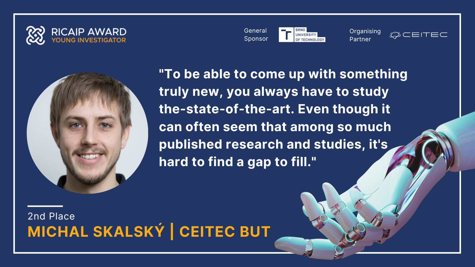 RICAIP | Meet Michal Skalský from CEITEC BUT