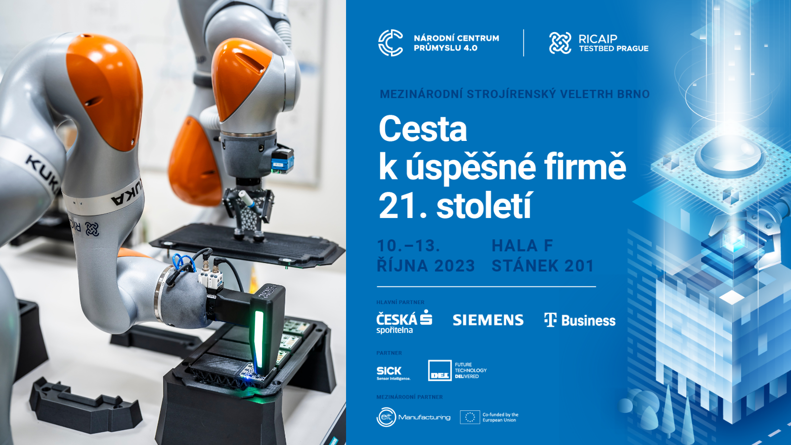 RICAIP | RICAIP Testbed Praha na MSV 2023 | Advanced Industrial Production