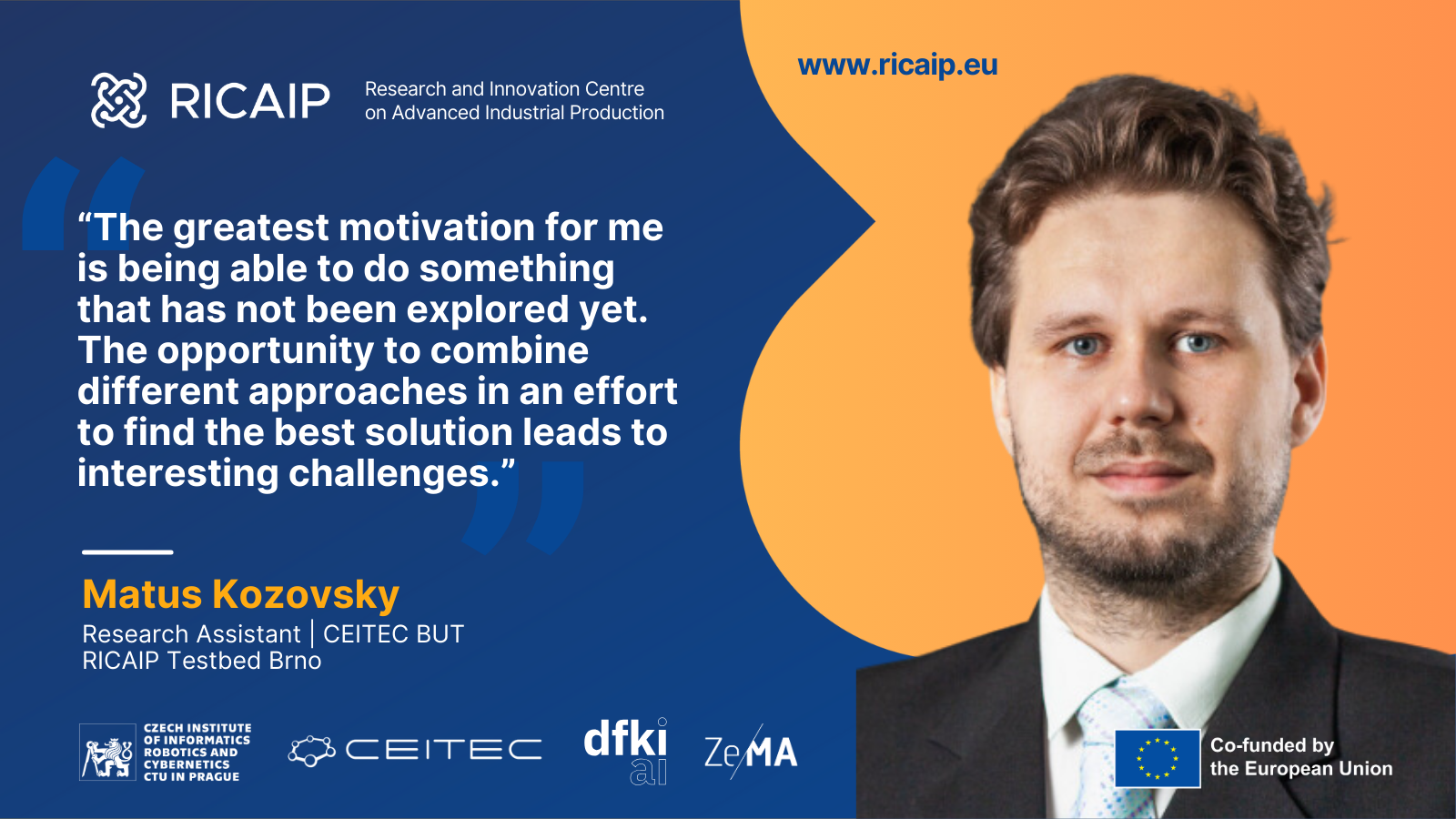 RICAIP | Matus Kozovsky | Advanced Industrial Production